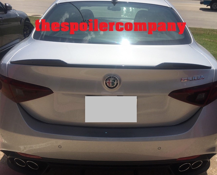 Spoiler For Alfa Romeo Giulia 2017-2020 Flushmount No Drill Painted Any ...