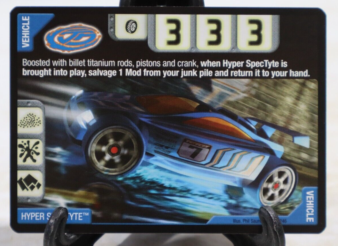 Hot Wheels Acceleracers Base #36/246 Collectible Card Game Hyper ...