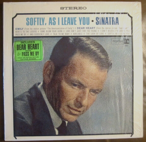 (NM++) FRANK SINATRA-SOFTLY AS I LEAVE YOU-1964-ORIG. STEREO LP-REPRISE ...