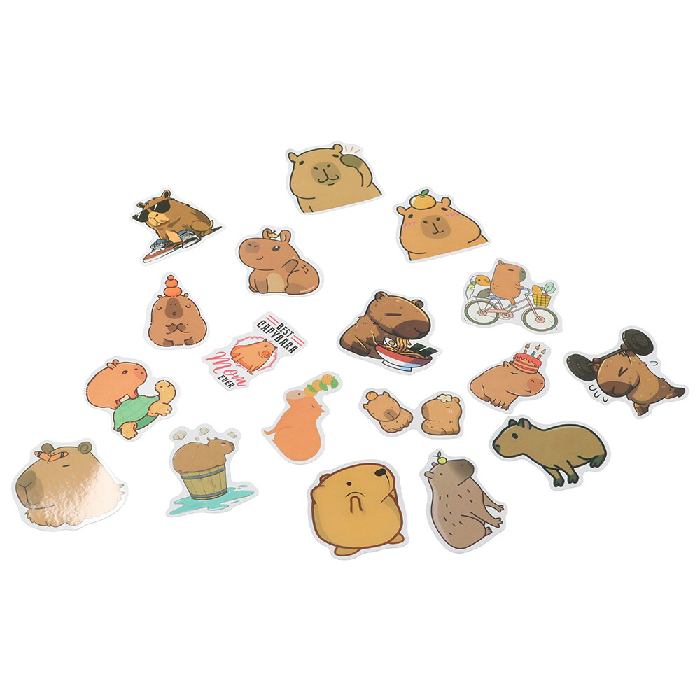 1.5-4" Capybara Stickers Capybara Capybara Decals For Scrapbooking ...