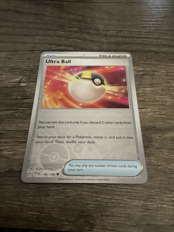 Pokémon TCG Ultra Ball 196/198 Reverse Holo | eBay