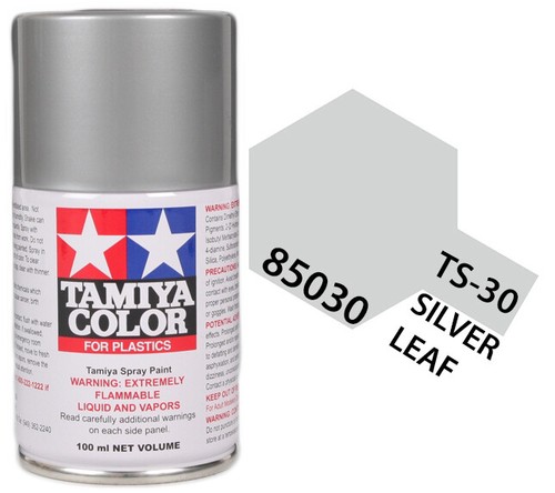 Tamiya 85030 TS-30 Silver Leaf Lacquer Spray Paint 100ml - US | eBay