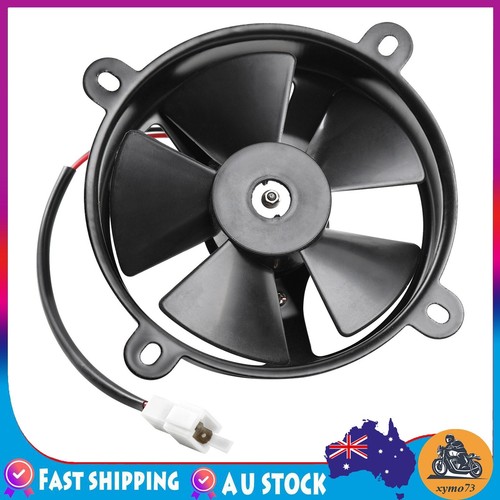 12V 6 inch thermo Radiator COOLING FAN Pit Trial Dirt Bike ATV Quad ...