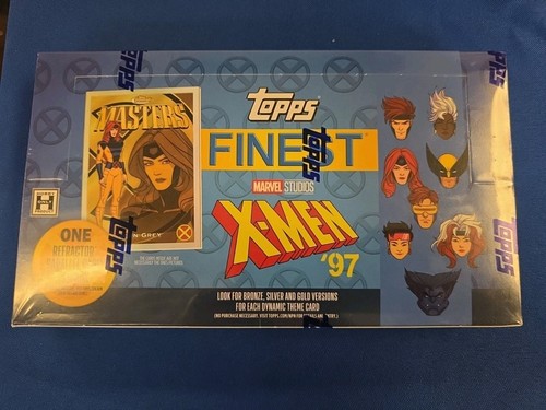 2025 Topps Finest X-Men 97 Factory Sealed Hobby Box | eBay