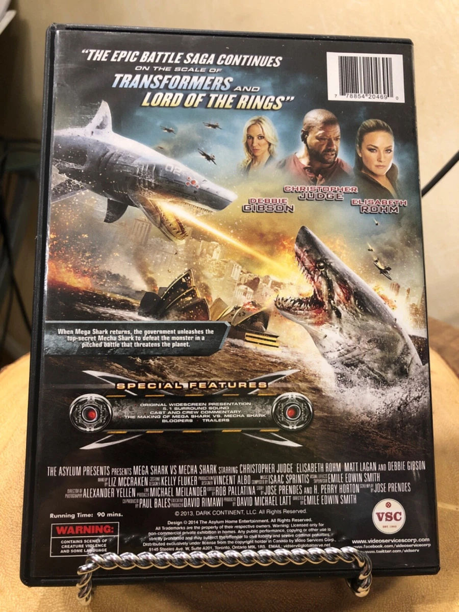 Mega Shark Vs Mecha Shark Dvd