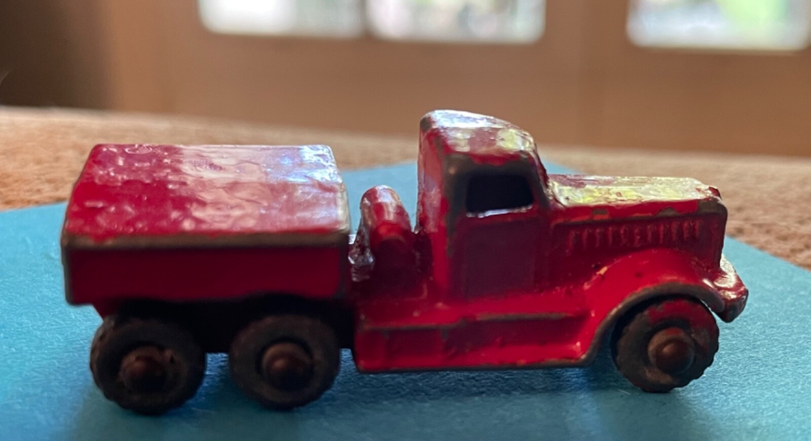 RARE Matchbox Moko Lesney #15 DIAMOND T PRIME MOVER RED metal wheels | eBay