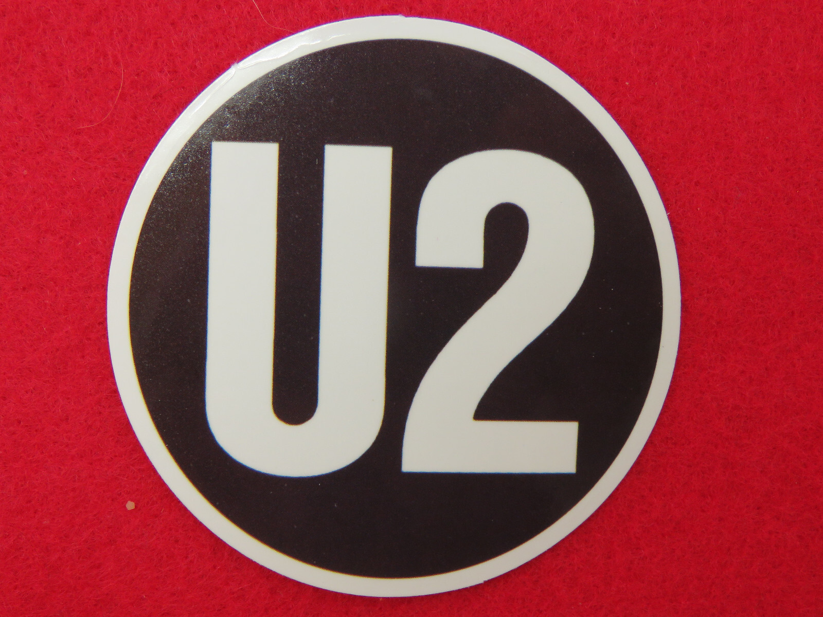 MUSIC STICKER ~ U2: Irish Rock Band with Singer Bono, From Dublin ...