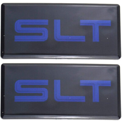 88-94 SLT Cab emblem NEW 2pc badge logo Nameplate roof pillar | eBay