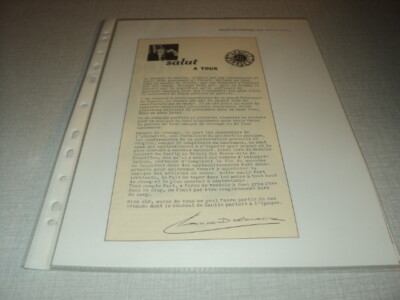 AA053 CLAUDE DELACROIX '1971 BELGIAN CLIPPING | eBay.de