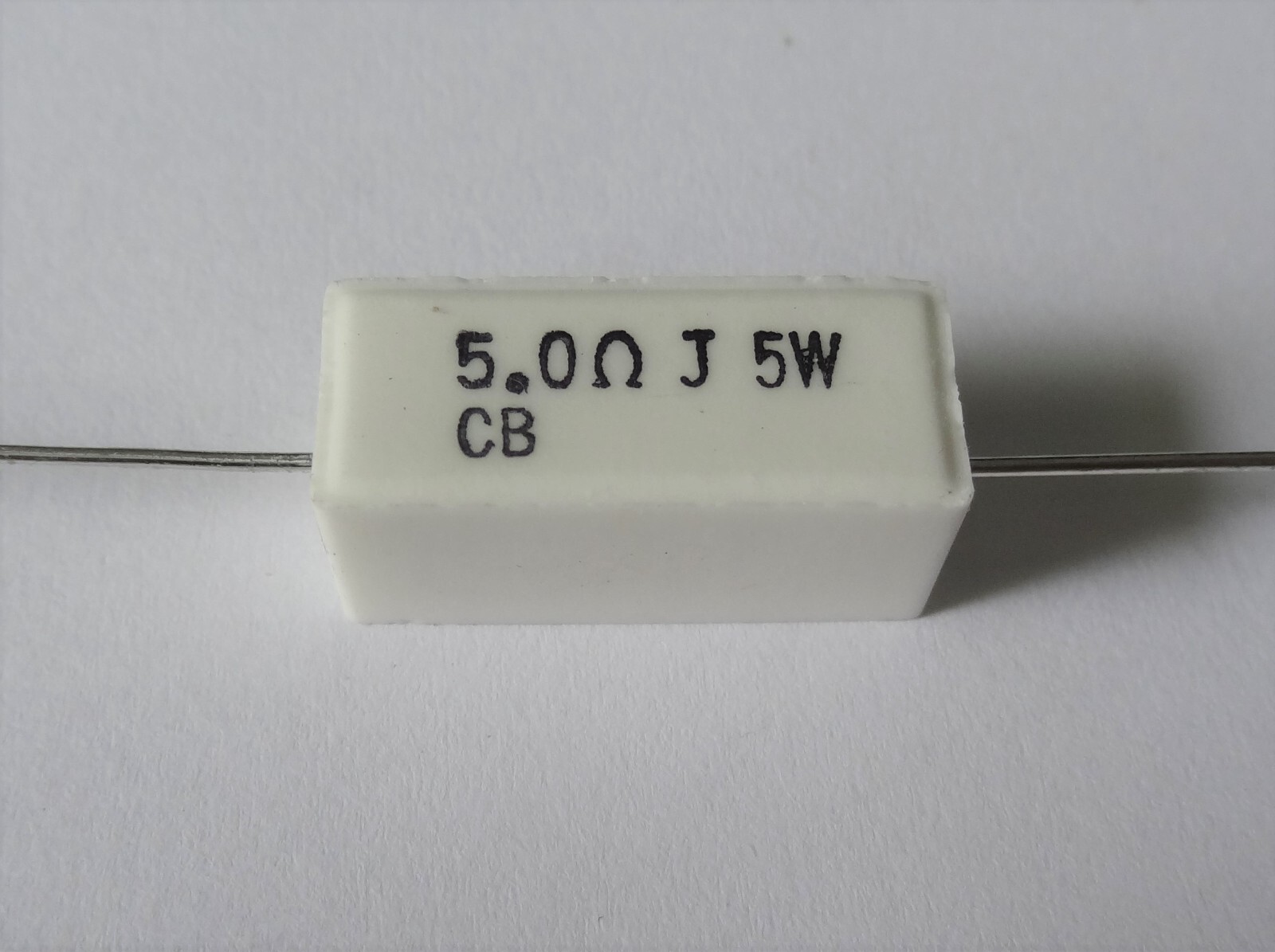 1 pc, 5 ohm, 5W, axial power resistors by Stackpole Electronics ...