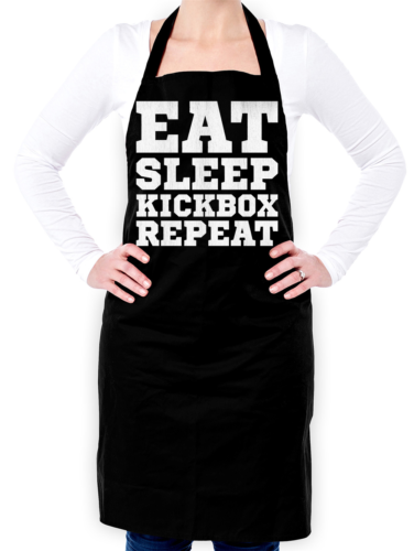 Eat Sleep Kickbox Repeat Unisex Delantal - - Marcial Artes - Mma ...