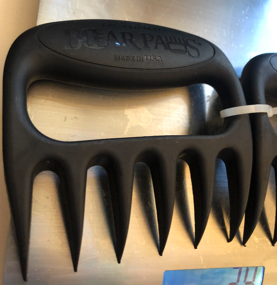 Meat Shredder Claws Bear Paws Claws BBQ Grill Beef Pulled Pork Shredder ...