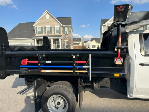 Landscape Tool Rack for Truck, Trailer or Wall for Shovel, Rake Holds 4 ...