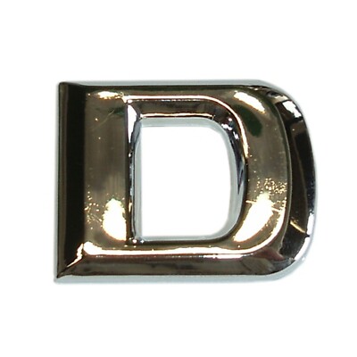 3D-Relief-Chrome-Buchstabe D Auto Aufkleber | eBay.de