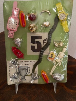 Vintage Original Gumball Vending Machine 5c HEADER CARD Lenticular ...
