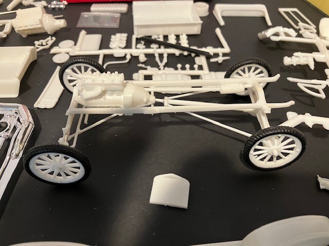 Lot of 3: AMT 1/25 Fiat/Double Dragster; 1925 Double "T" kit; 1925 ...