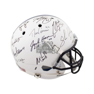 Penn State Linebacker U Multi Signature Full-Size Football Helmet - JSA ...