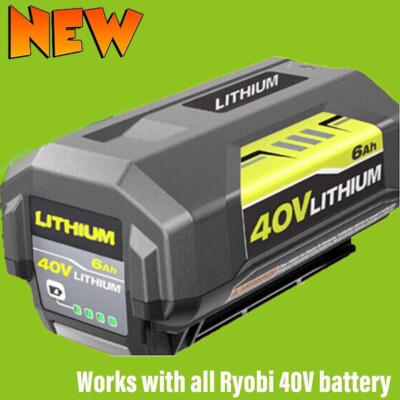 For Ryobi OP40602VNM 40v 6Ah Lithium Battery OP4040 OP40301 OP4026 ...