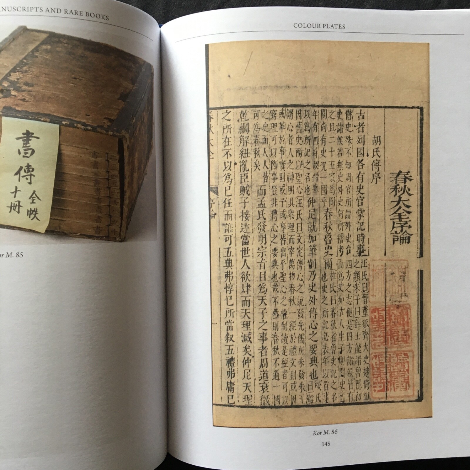 Catalogue of Korean Manuscripts Rare Books Yi Choson Confucian History ...