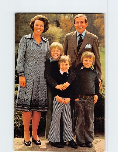Postcard Princess Beatrix and Prince Claus of the Netherlands with ...