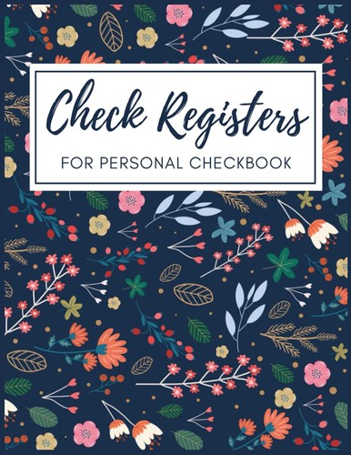 Check Registers for Personal Checkbook: Checking Account Transaction ...