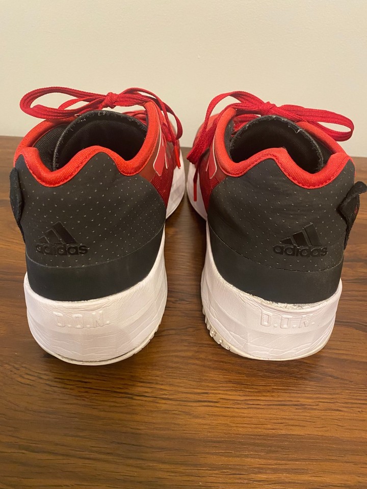 Adidas D.O.N. ISSUE 4 Basketball Shoe DONOVAN MITCHELL Red/Black/white ...