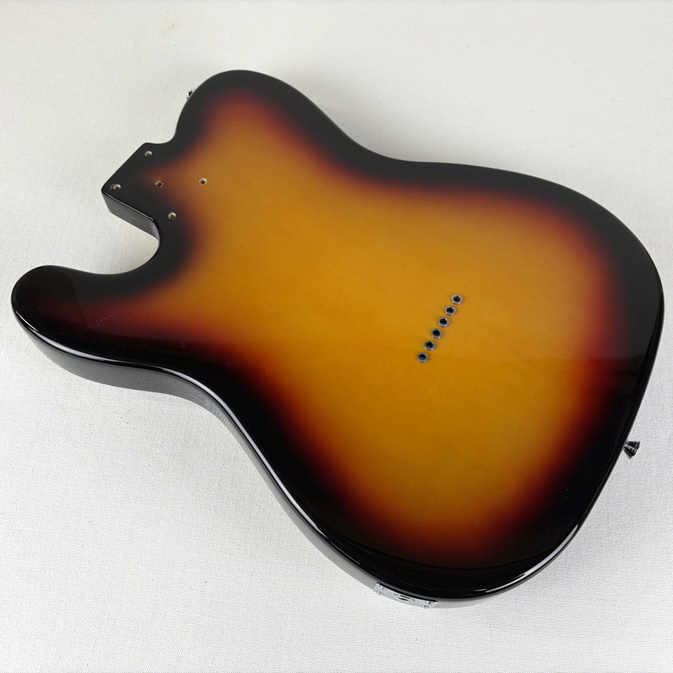 Sunburst Loaded Thinline Tele Style HH Guitar Body ~ Excellent ...