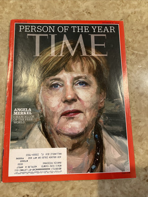 Time Magazine Back Issue: December 21, 2015: Person Of The Year: Angela ...
