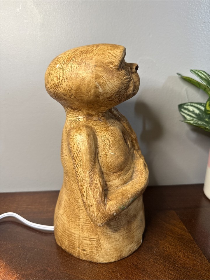 Vintage 1980's Handmade Ceramic E.T. Extra-Terrestrial Rare Night Light ...