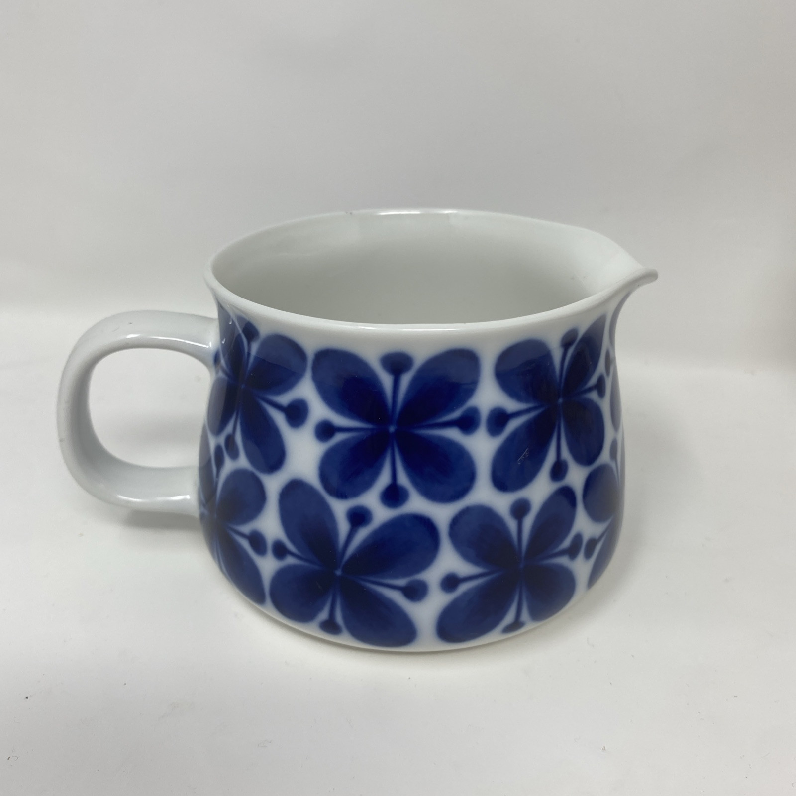 Rorstrand Mon Amie Sauce Boat/pitcher Flower White Porcelain M. Westman ...