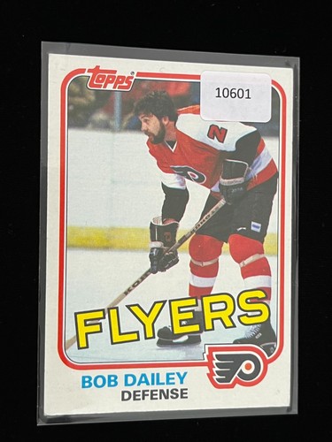 BOB DAILEY Flyers 1981-82 TOPPS Hockey Card #104 | eBay