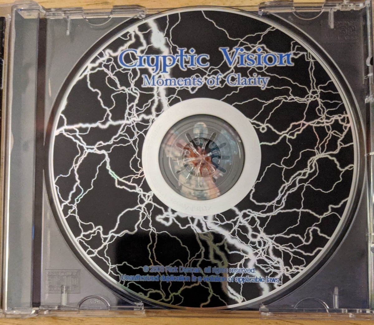 Moments of Clarity by Cryptic Vision (CD, Nov-2004, Prog Rock Records ...