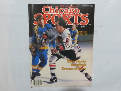 Bill Gleason's Chicago Sports Magazine February 1983 Blackhawks Al ...