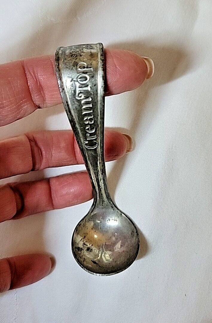 Vintage Antique Cream Top Spoon Pat Sept 2nd 1924 Mar 3 1925 | eBay