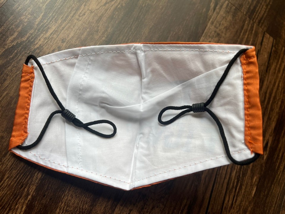 Texas Longhorns Face Mask w Adjustable Straps Cotton Washable NCAA ...