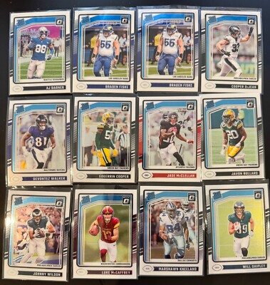 2024 OPTIC NFL Singles Complete Your Set YOU PICK Buy More Save UPDATED ...