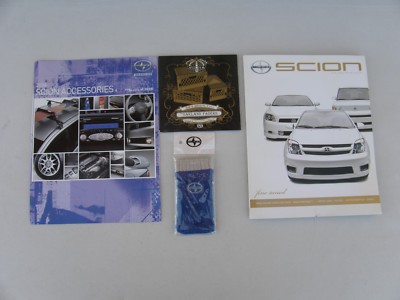 2006 Scion Accessories Brochure,Literature,Music CD,Iron On,Stickers ...