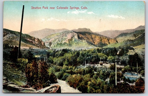 Postcard Stratton Park Near Colorado Springs, Colorado Unposted | eBay