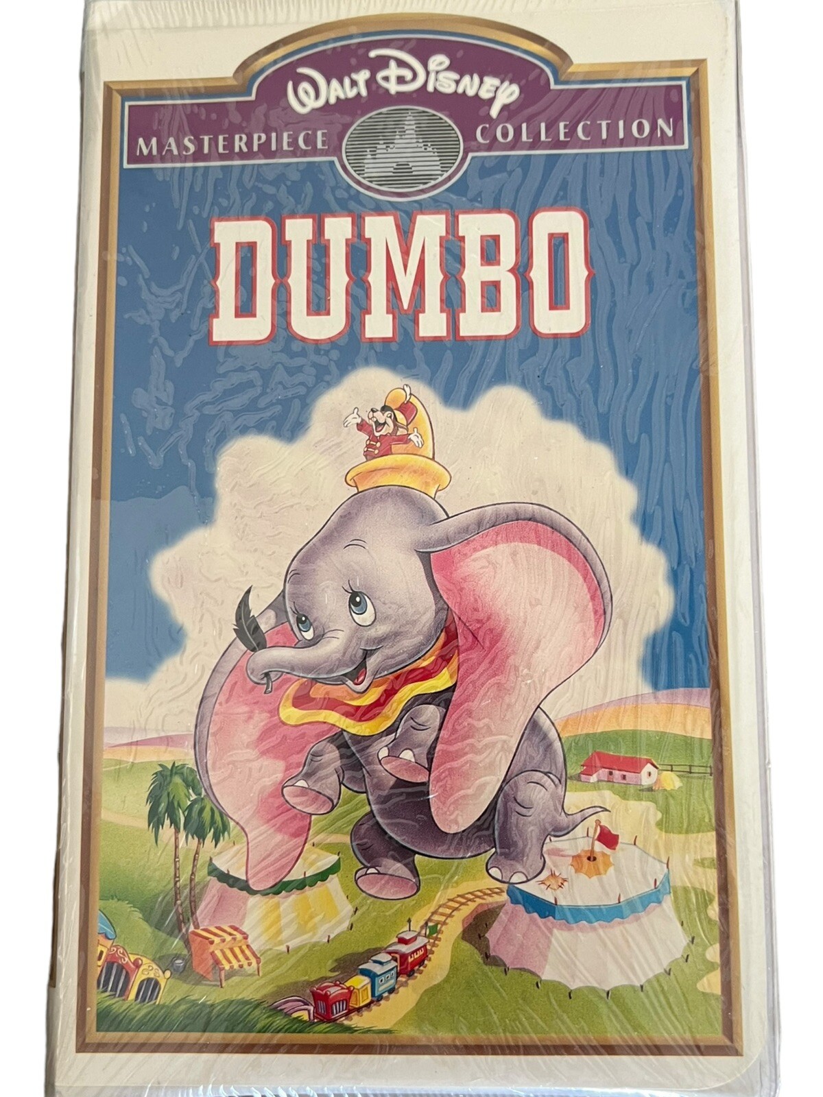 Vintage Dumbo vhs Walt Disney MASTERPIECE COLLECTION Dumbo Mint Sealed ...