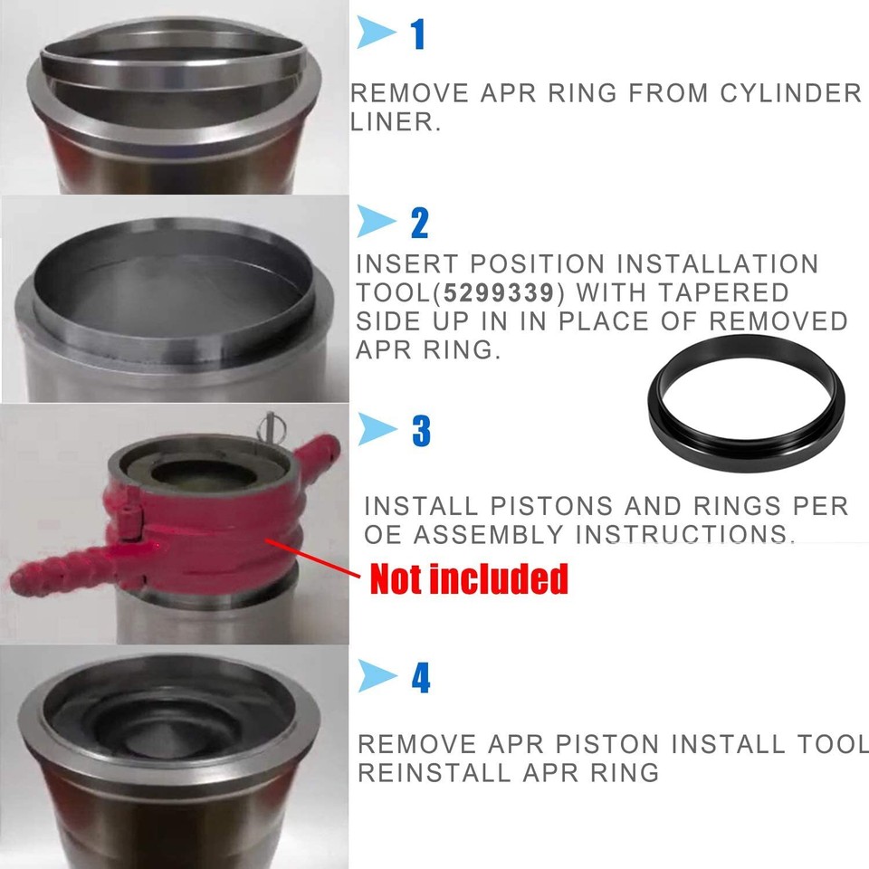 5299448 Piston Ring Compressor 5299339 5299447 for Cummins ISX CAT 3400 ...