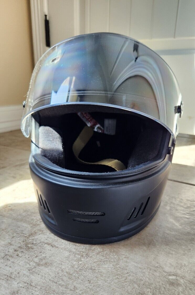 Conquer Snell SA2015 Approved Full Face Auto Racing Helmet Medium | eBay