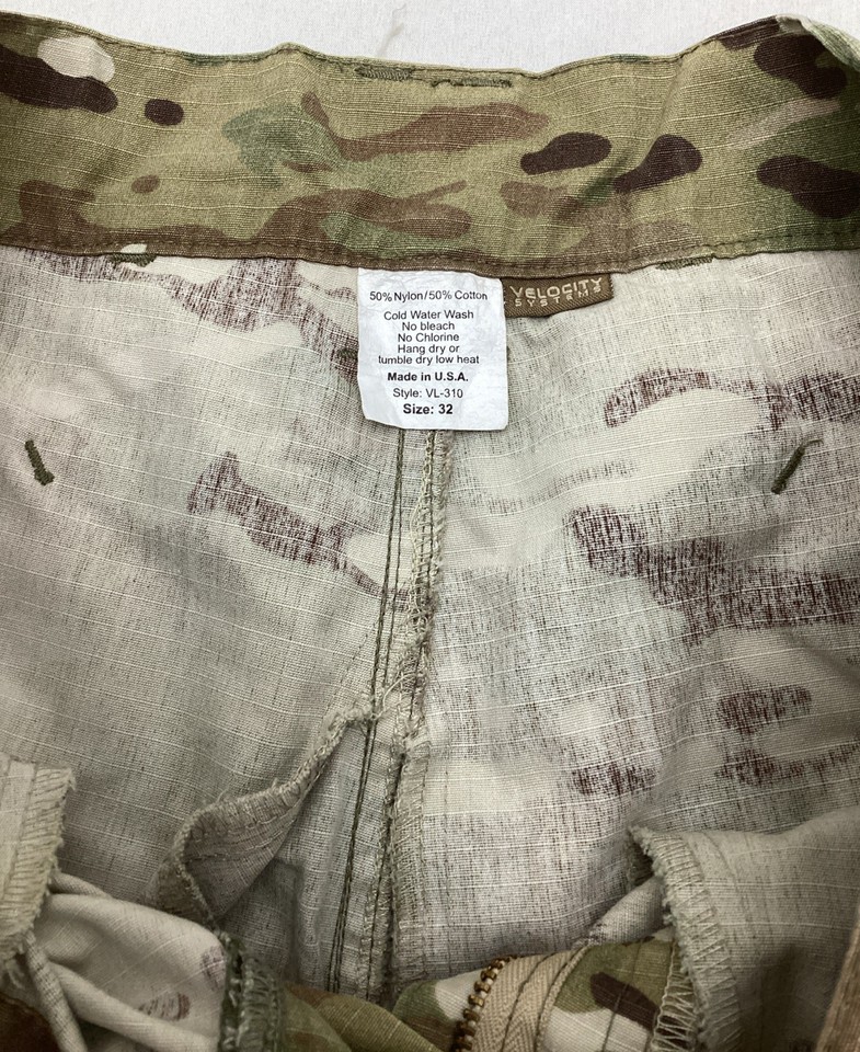 Velocity Systems MultiCam Range Shorts Size 32 Style VL-310 | eBay