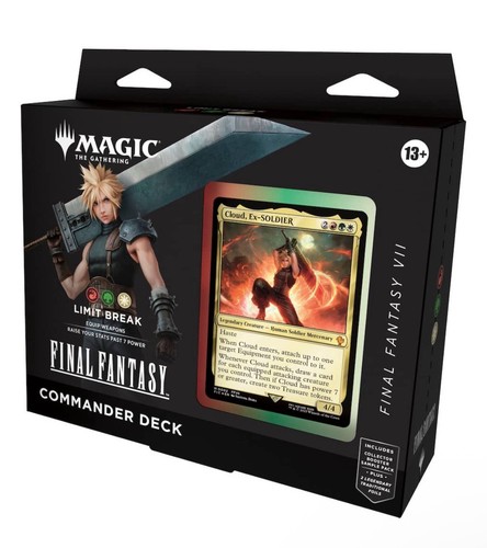 Magic The Gathering Final Fantasy Commander Deck Limit Break Presale | eBay