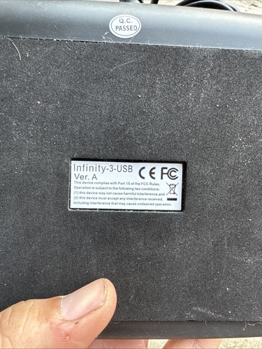 VEC Infinity 3 USB Foot Pedal Control - for Transcription Stenography ...