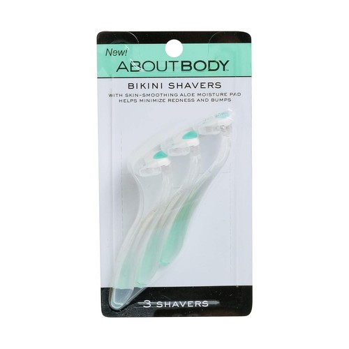 About Body Bikini Shavers - 3 Gentle Beauty Groomers Japanese Steel ...