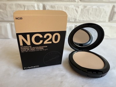 MAC Studio Fix Powder Plus Foundation - NC20 0.52 oz Original Formula ...