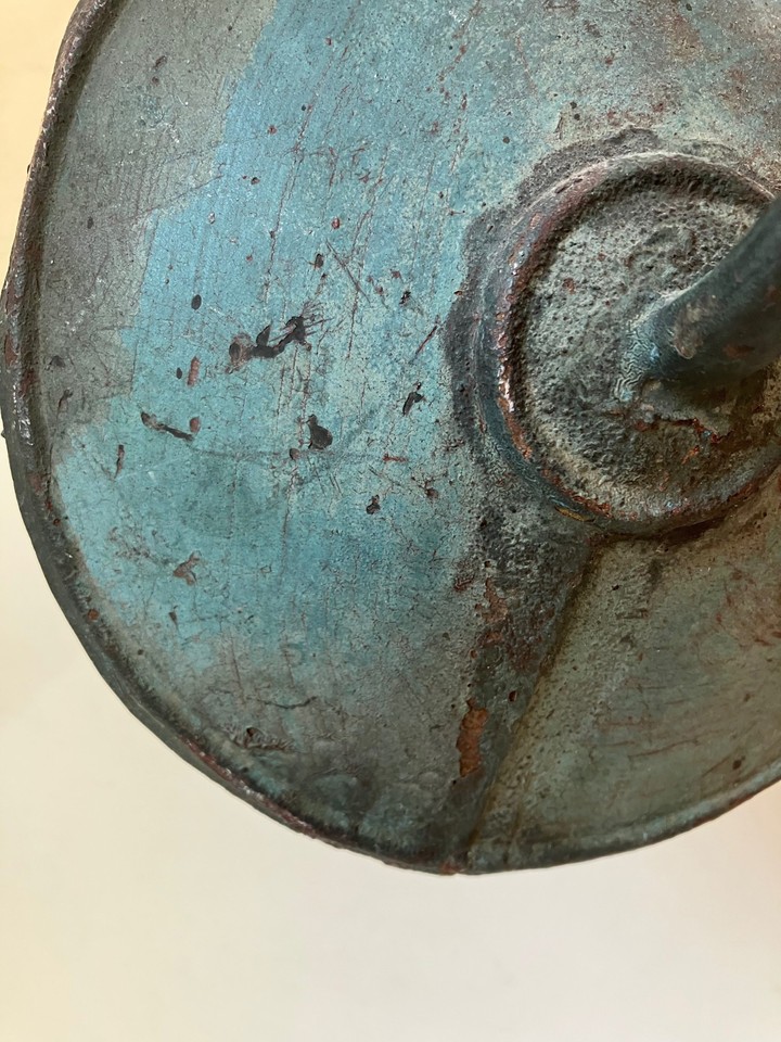 folk art metal goose neck sunflower lightning rod barn topper | eBay