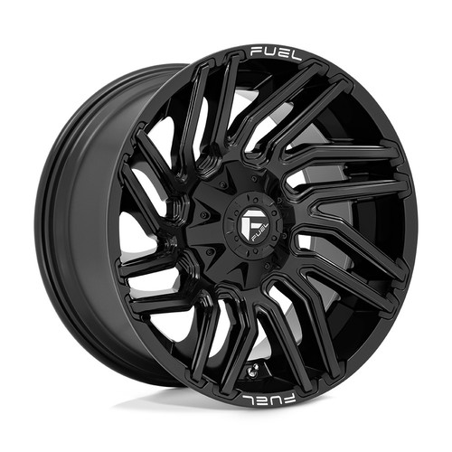 4-New 22" Fuel D776 Typhoon Wheels 22x12 5x114.3/5x5 -44 Black Rims 78. ...