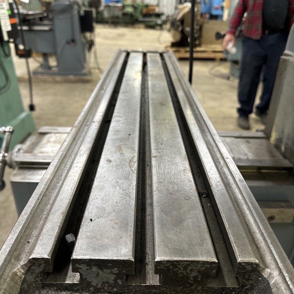 CLAUSING KONDIA FV-1 MILLING MACHINE TRAK POWER DRAW BAR *Video* | eBay