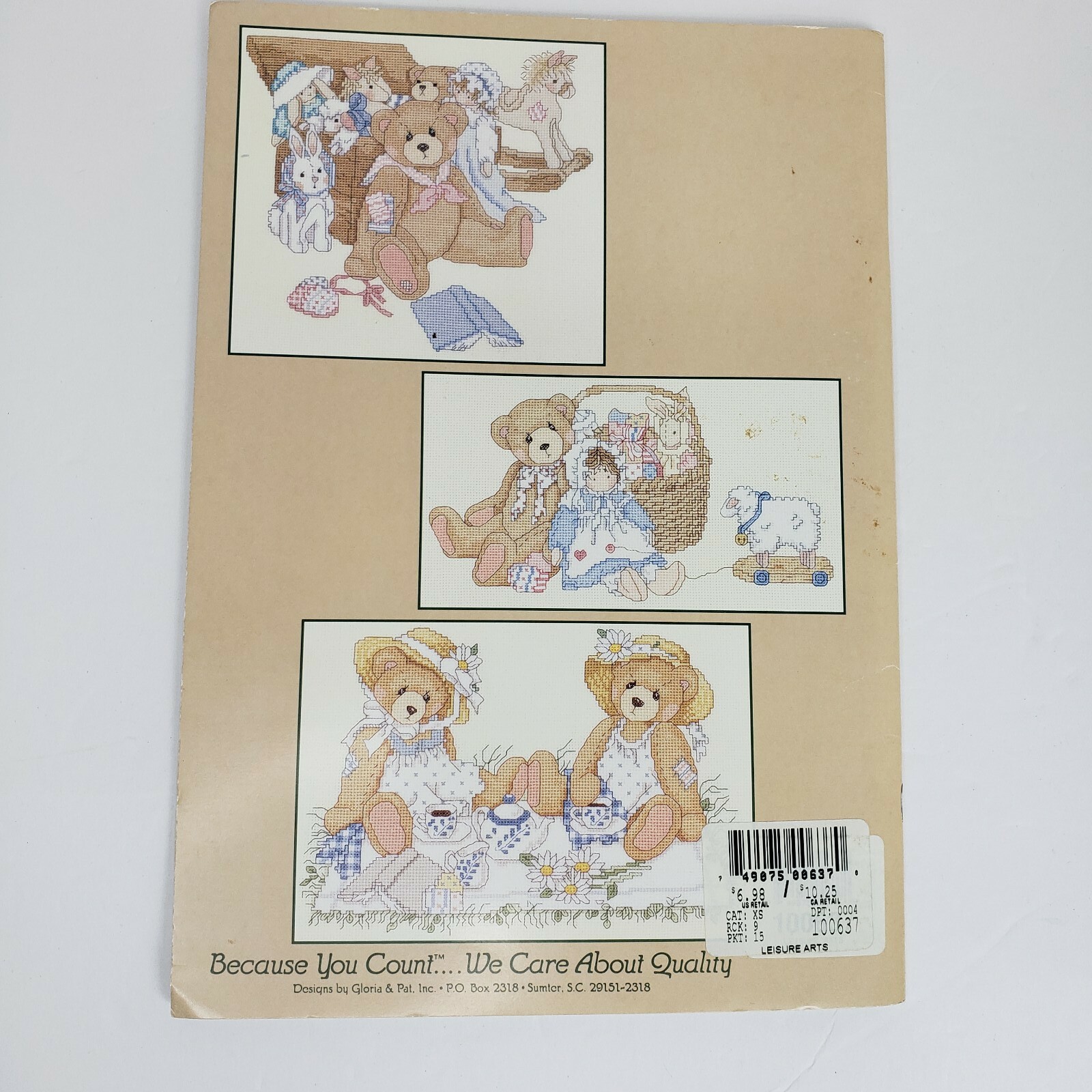 Cherished Teddies Counted Cross Stitch Patterns All Occasions Book 81 ...